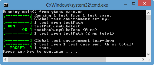 C++ Tutorial: Google Test (gtest) - 2018 C++ Tutorial: Google Test (gtest) - 2018