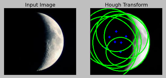 OpenCV 3 Hough transform : Circle - 2018 OpenCV 3 Hough transform : Circle - 2018