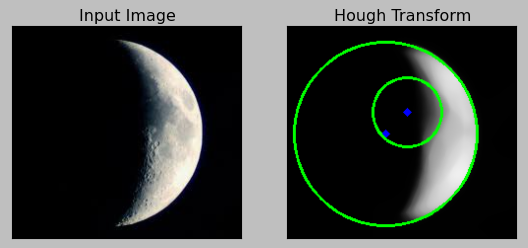 OpenCV 3 Hough transform : Circle - 2018 OpenCV 3 Hough transform : Circle - 2018