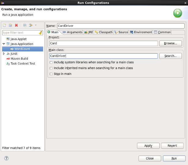 Apache Hadoop Creating Card Java Project With Eclipse Using Cloudera Vm Unoexample For Cdh5 2020