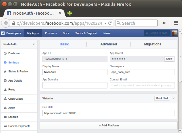 MEAN Stack Tutorial : Authentication with Passport 3 (Facebook ... MEAN Stack Tutorial : Authentication with Passport 3 (Facebook ...