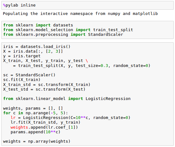 scikit-learn: Logistic Regression, Overfitting & regularization - 2020 scikit-learn: Logistic Regression, Overfitting & regularization - 2020